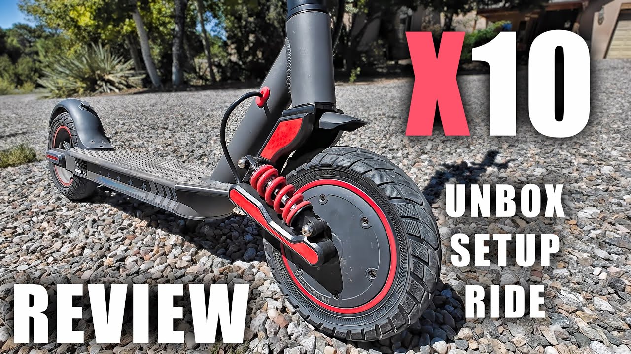 Most Affordable Front Suspension E-Scooter? JCSD X10 Full Review - Pros ...