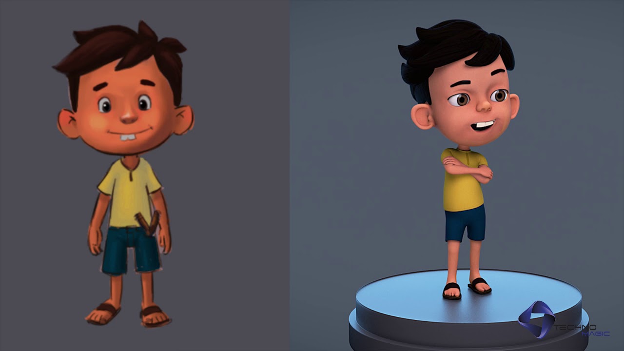 Character Modeling Showreel - YouTube