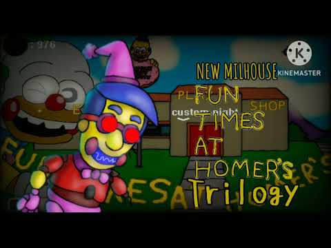 Fun Times At Homer's Trilogy all animatronics - YouTube