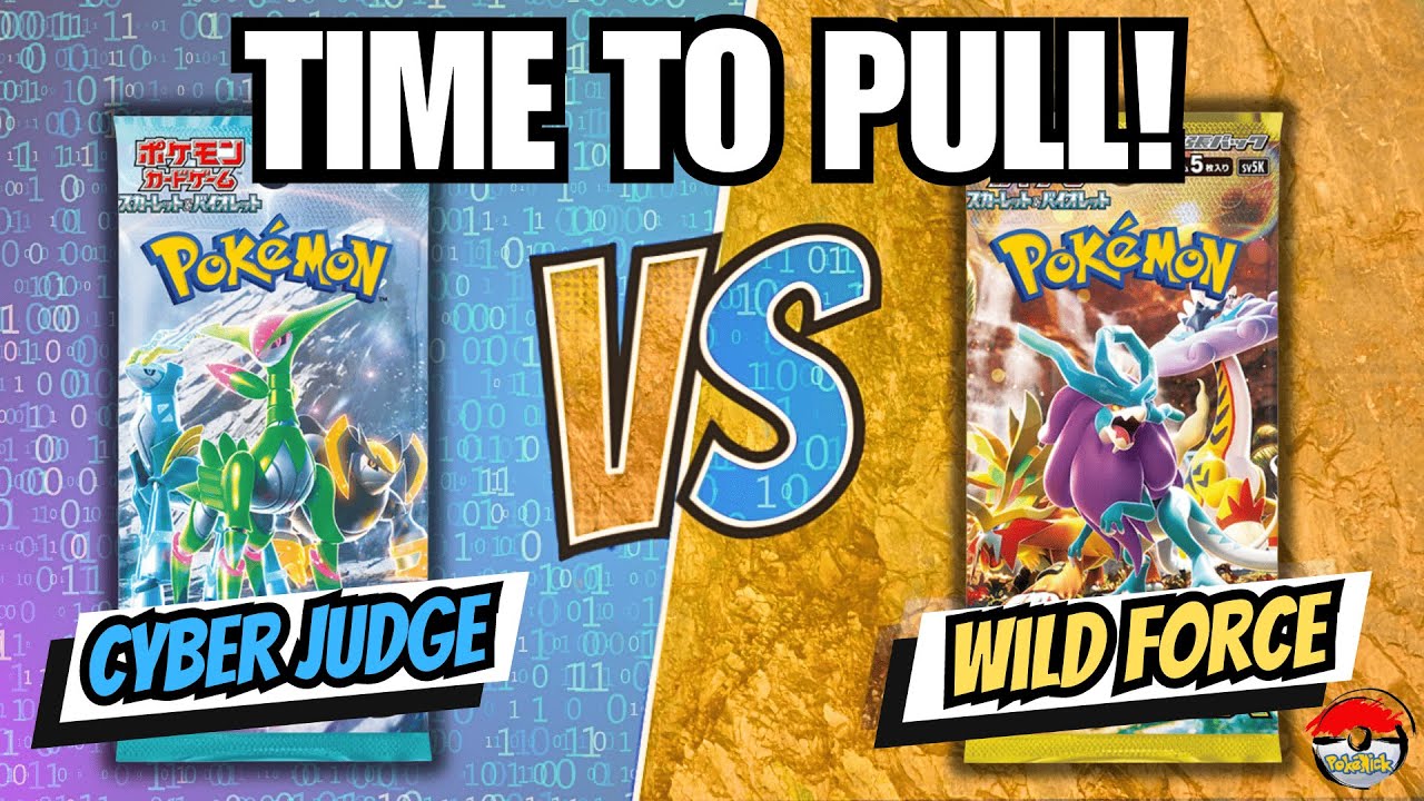 *NEW* Pokemon sets : Wild Force/Cyber Judge OPENING & GIVEAWAY - YouTube