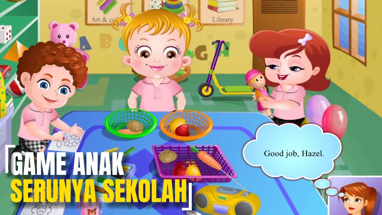 GAME ANAK SERUNYA SEKOLAH BELAJAR DAN BERMAIN BERSAMA TEMAN DAN BABY ...