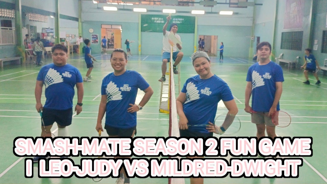 GAME 4: SMASH-MATE 2ND FUNGAME I LEO-JUDY VS MILDRED-DWIGHT I GCC I ...
