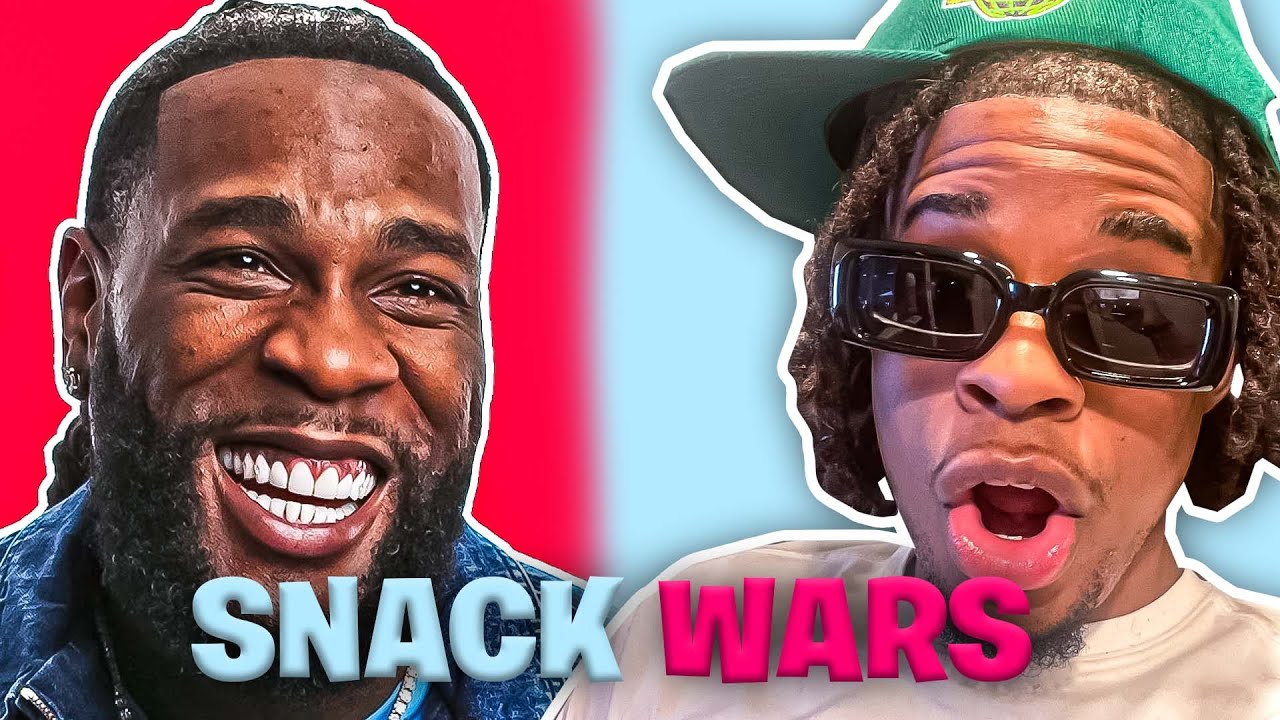 MERCY REACTS TO BURNA BOY EATINNG SNACKS FROM THE UK - YouTube