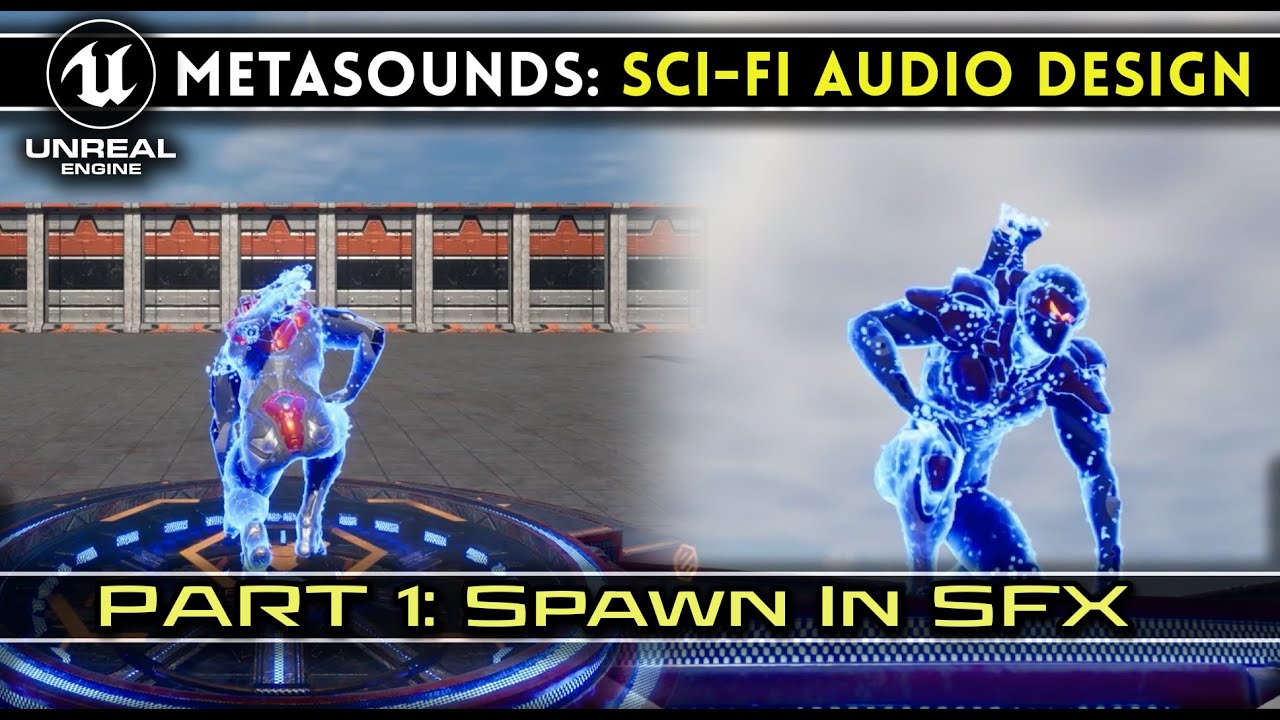Sci-Fi Weapons and VFX Audio Design with Metasounds: Part 1 - Spawn In SFX - YouTube