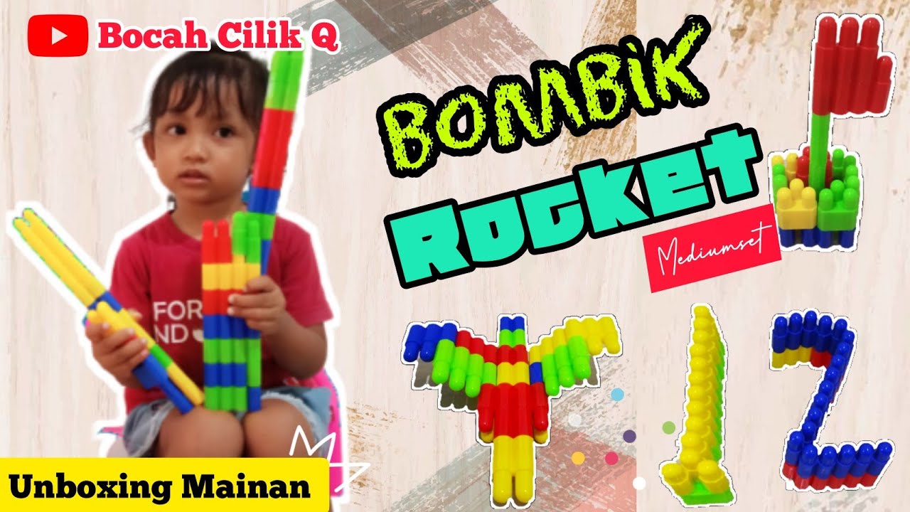 Main Lego Bombik Roket I Mainan Jadul - YouTube