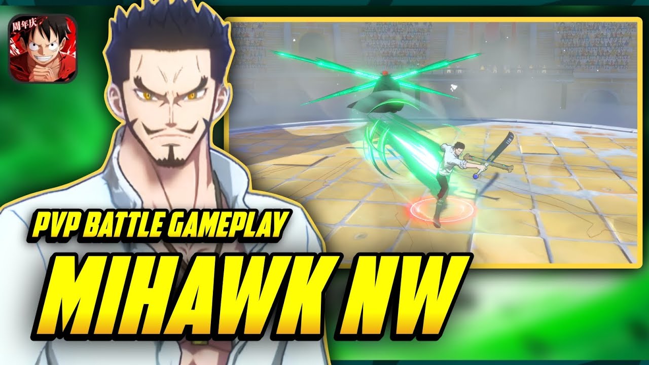 🔥 New Mihawk NW PvP Battle Gameplay 1v3 • One Piece Fighting Path - YouTube