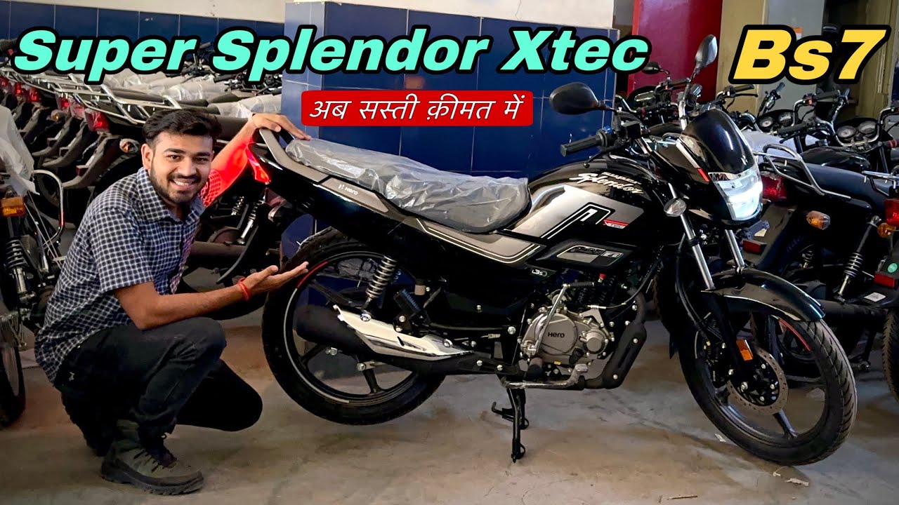 Hero Super Splendor Xtec BS7 E20, Price, Mileage Details Review | super ...