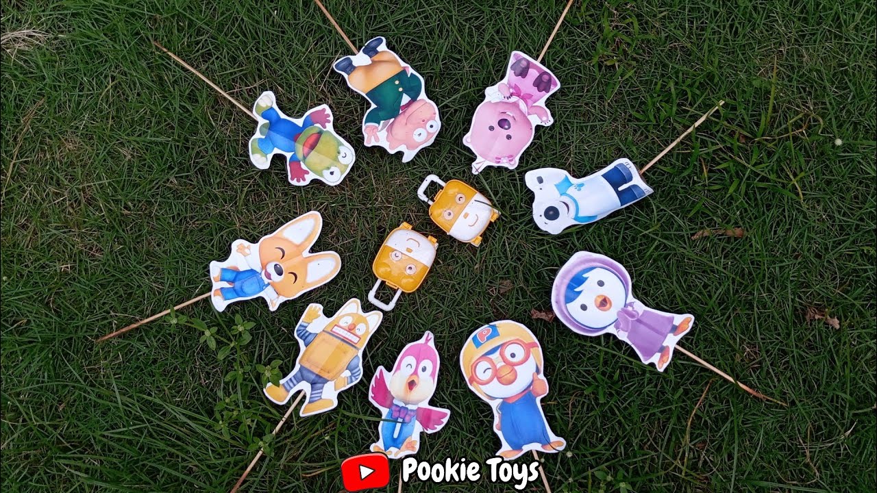 Pororo || menemukan koper ajaib pororo,crong,poby,patty, loopy,roody ...
