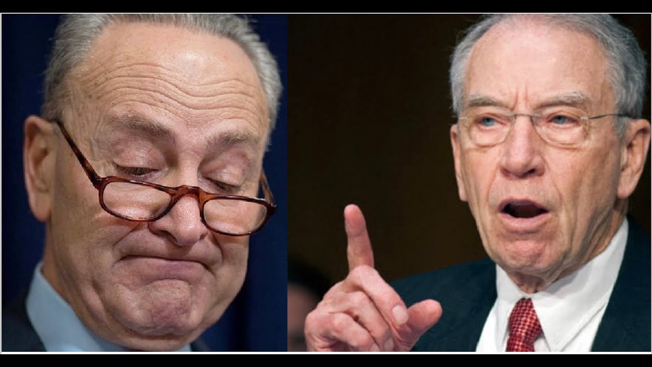 CRYIN' CHUCKY HAS TRUMP CONVICTED OF CRIME AS GRASSLEY GOES FULL STEAM ...