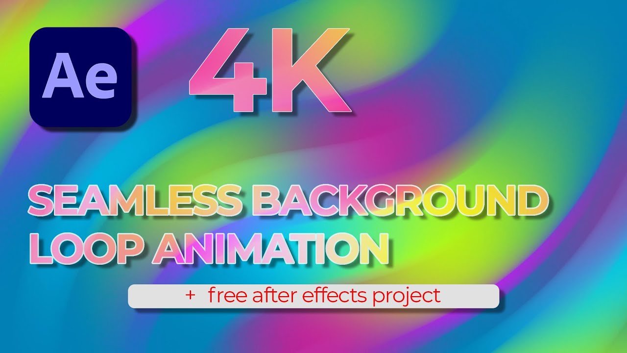 4K | Seamless | Colorfull Paint Gradient | Background | Loop Animation ...