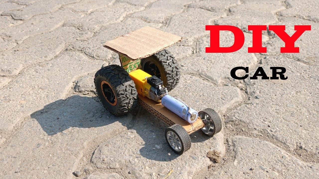 How to make a simple DiY rc car at home || rc car home easy - YouTube