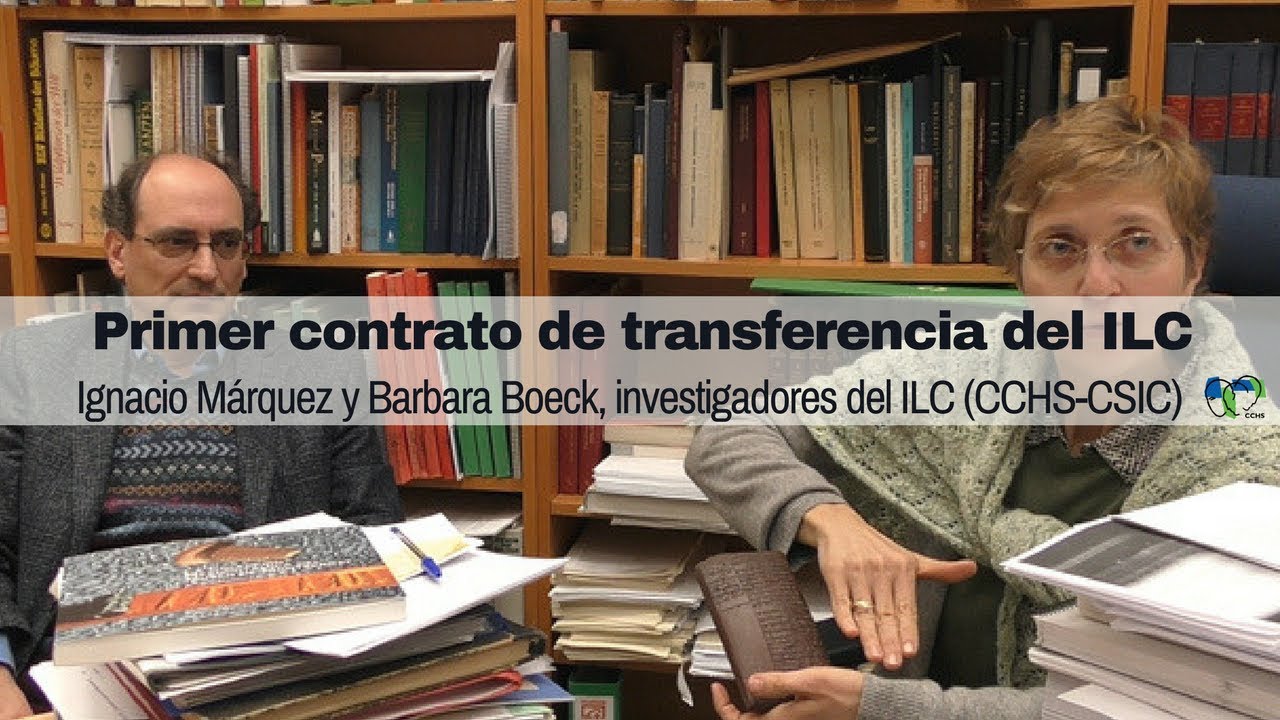 Ignacio Márquez y Barbara Boeck (ILC, CCHS-CSIC) - YouTube