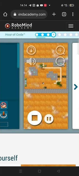 Anis Ardelia X IPS 1 (video robomind academy level 4 hour of code) - YouTube