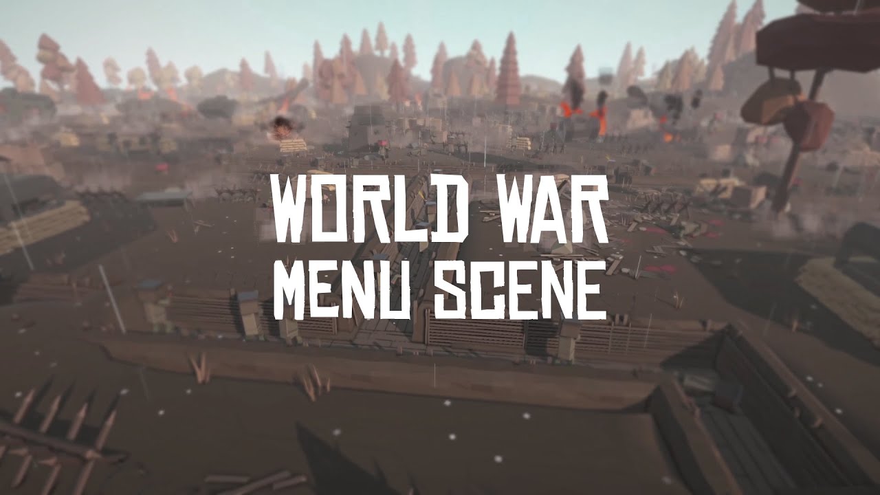 Ancient Warfare 3 - World War Menu Scene - YouTube