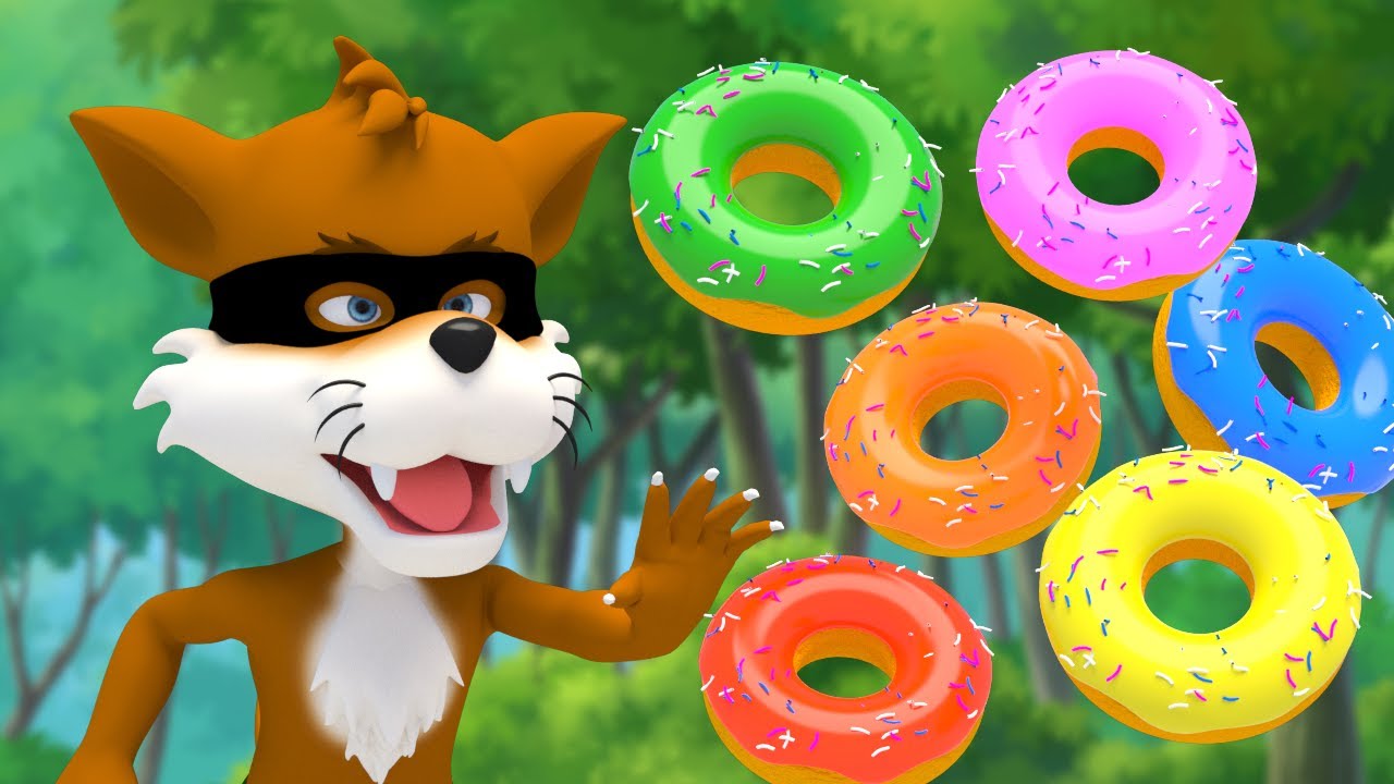 Learn Color with Donuts Song 알록달록 색깔 도너츠 노래 Baby Shark 라임이랑 영어동요 노래불러요 ...