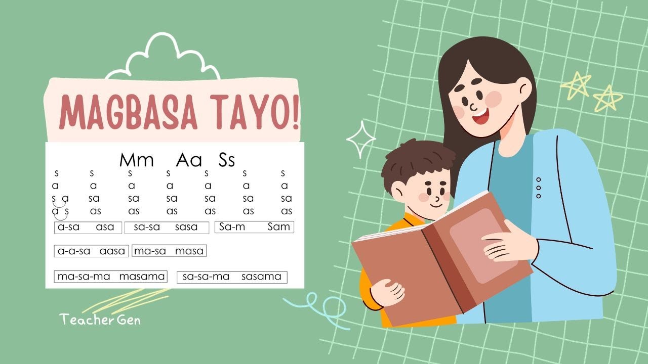 PAGBASA gamit ang MARUNGKO APPROACH | Letrang M,A, at S - YouTube
