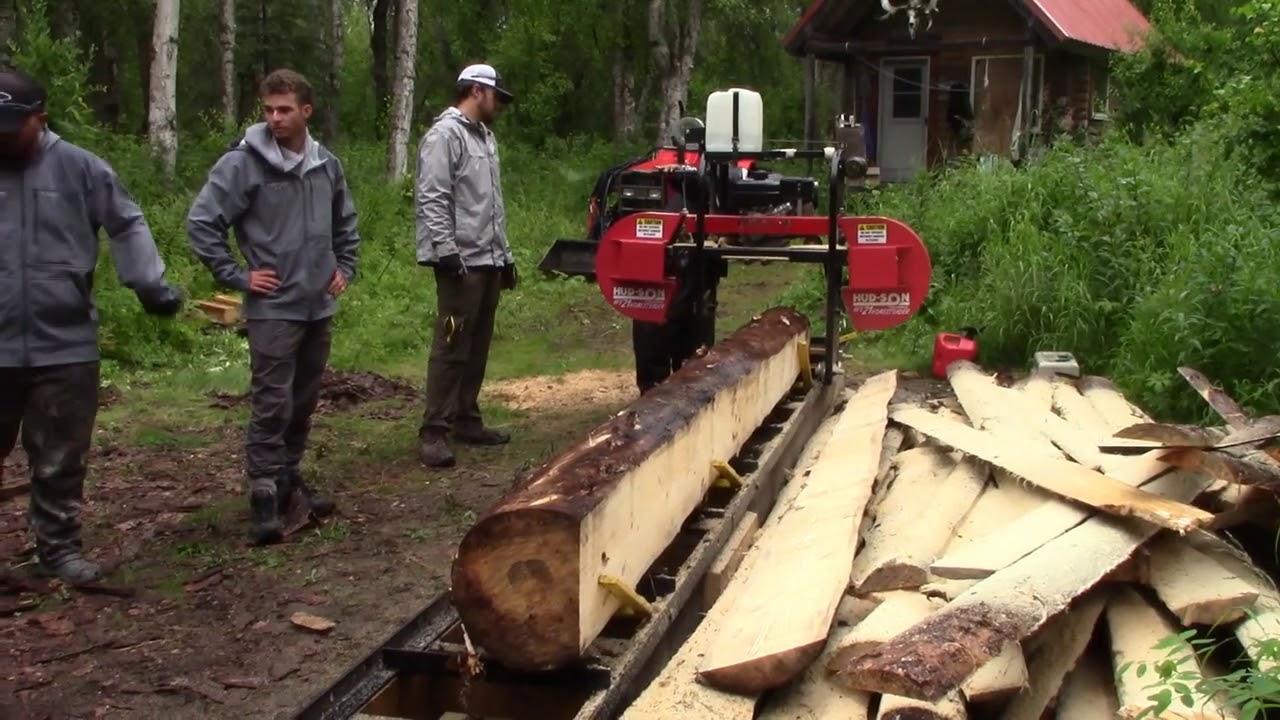 Alaska Pioneer Outpost Cabin Rebuild, Part 6 - YouTube