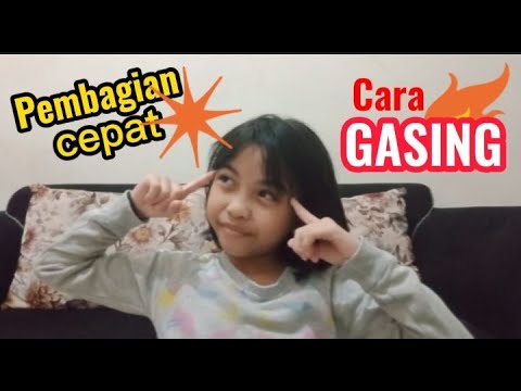 Pembagian cara cepat!! dengan cara "GASING" | Bersama CICI Si Pintar ...