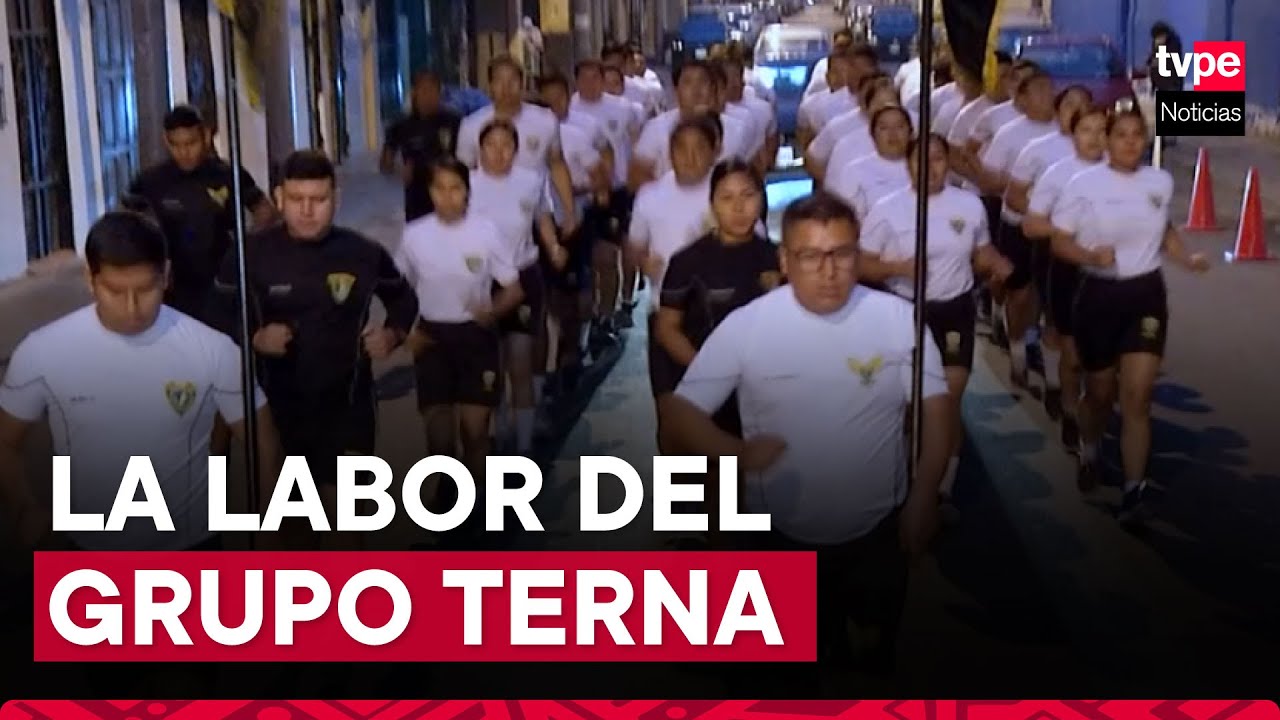 Grupo Terna PNP: hombres y mujeres combaten la delincuencia en las ...