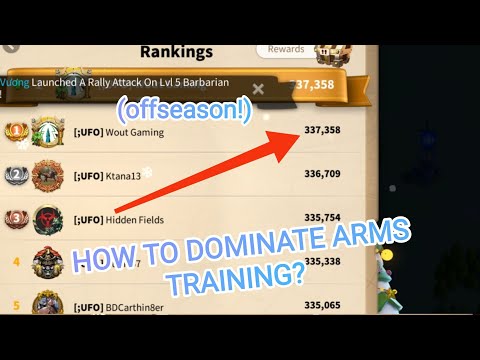 how to play arms training? efficient way and tips to get into top 10 ...