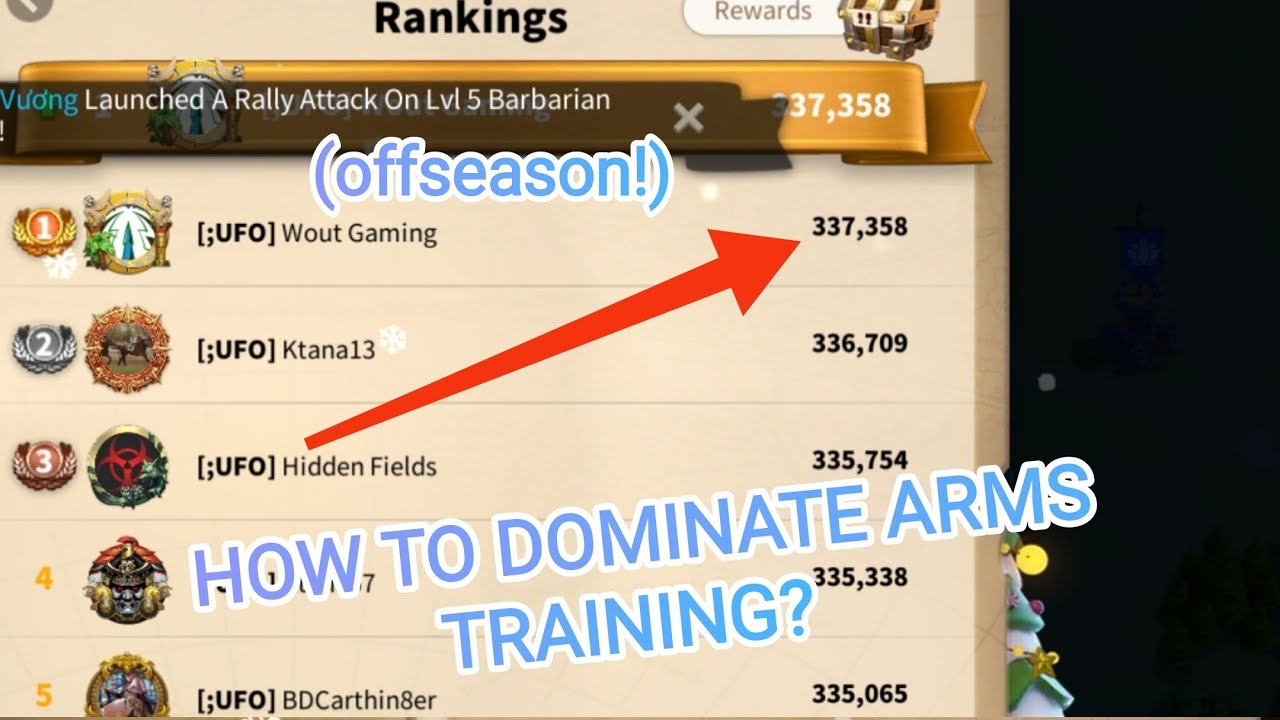 how to play arms training? efficient way and tips to get into top 10 ...