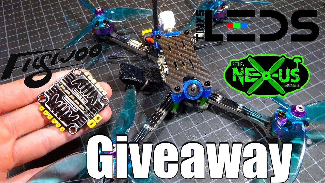 35,000 Subscriber Giveaway! : Tiny's LEDs + Flywoo FPV - YouTube