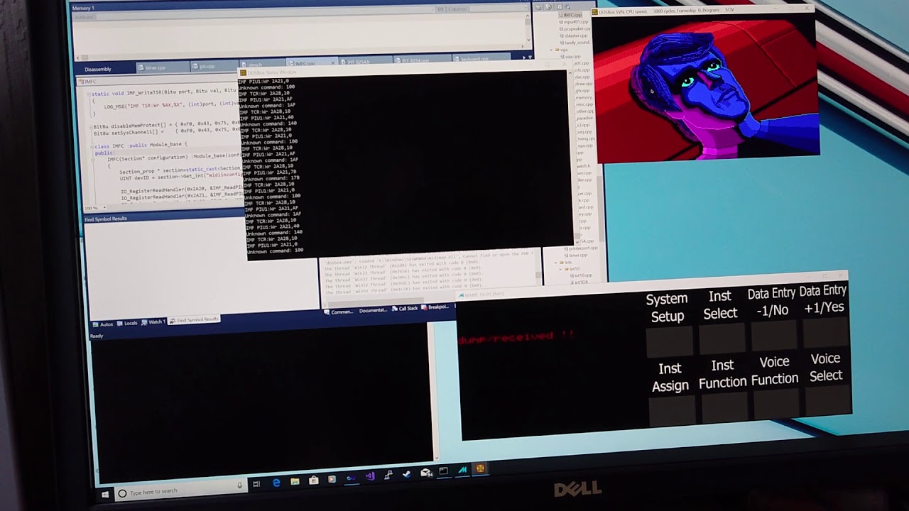 IBM Music Feature Card emulation in DOSBox - YouTube
