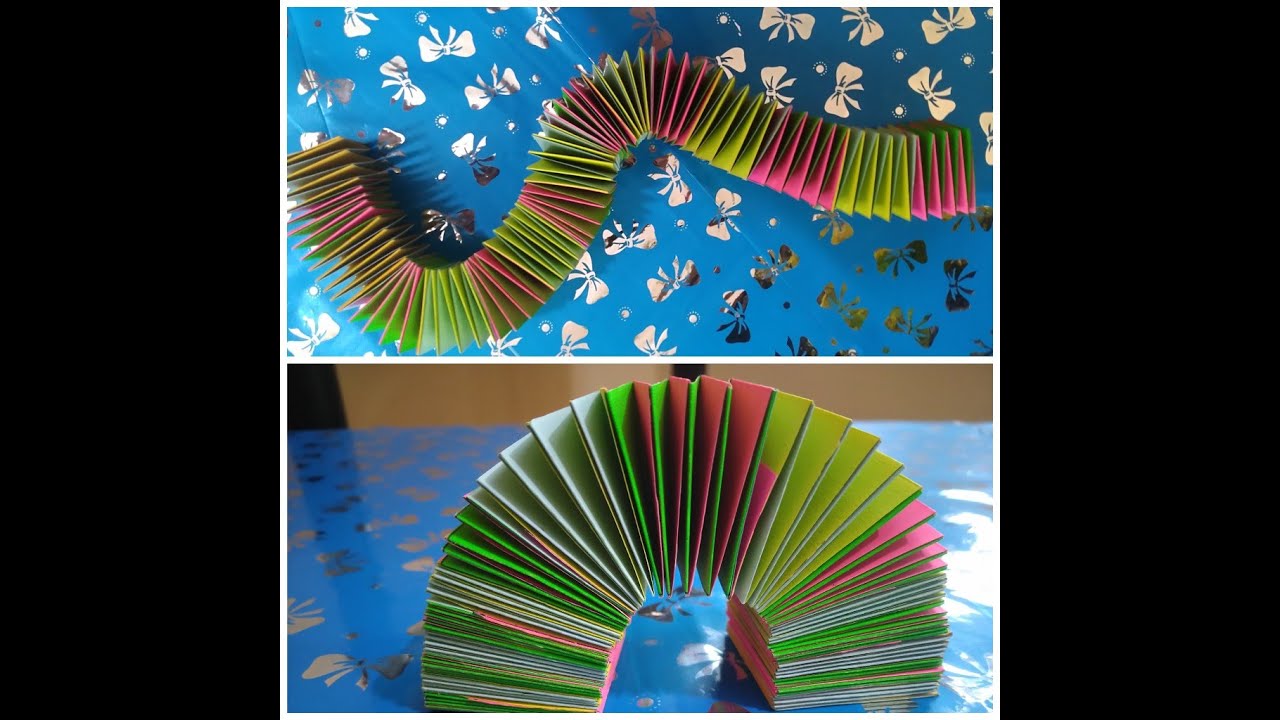 Make a paper worm - YouTube
