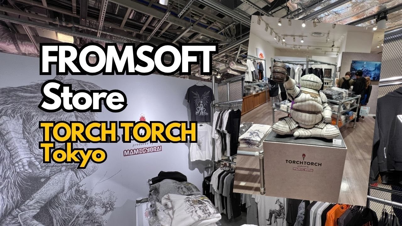 TorchTorch FromSoft Tokyo Store 🔥🔥 3 Minute Review (Dark Souls, Elden ...