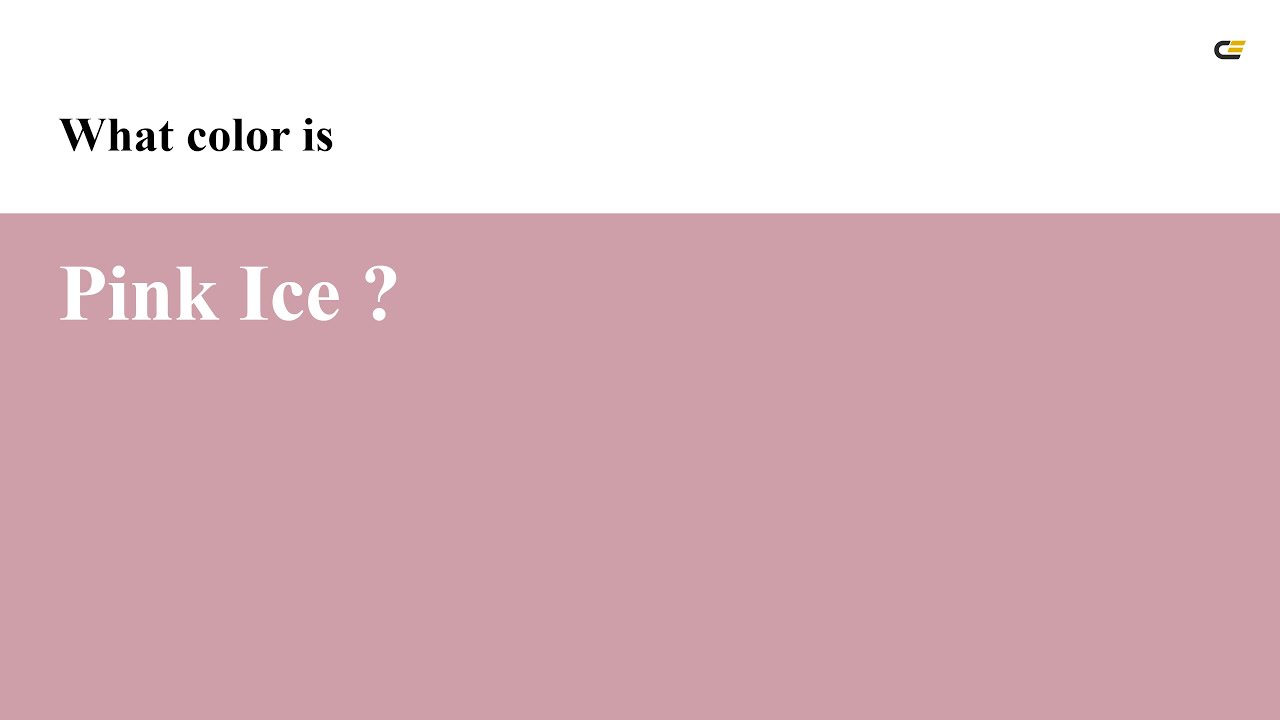 Pink Ice color #cf9fa9 hex color - Red color - Cool color cf9fa9 - YouTube