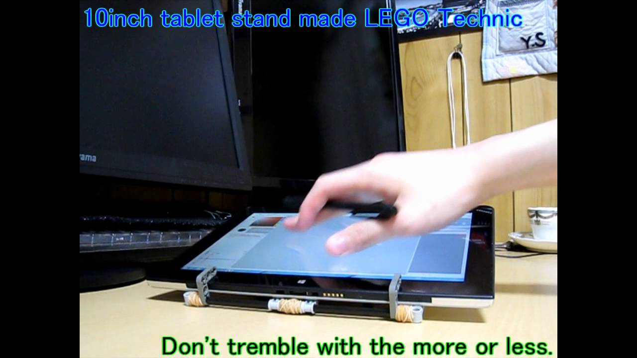 10inch tablet stand made LEGO Technic - YouTube