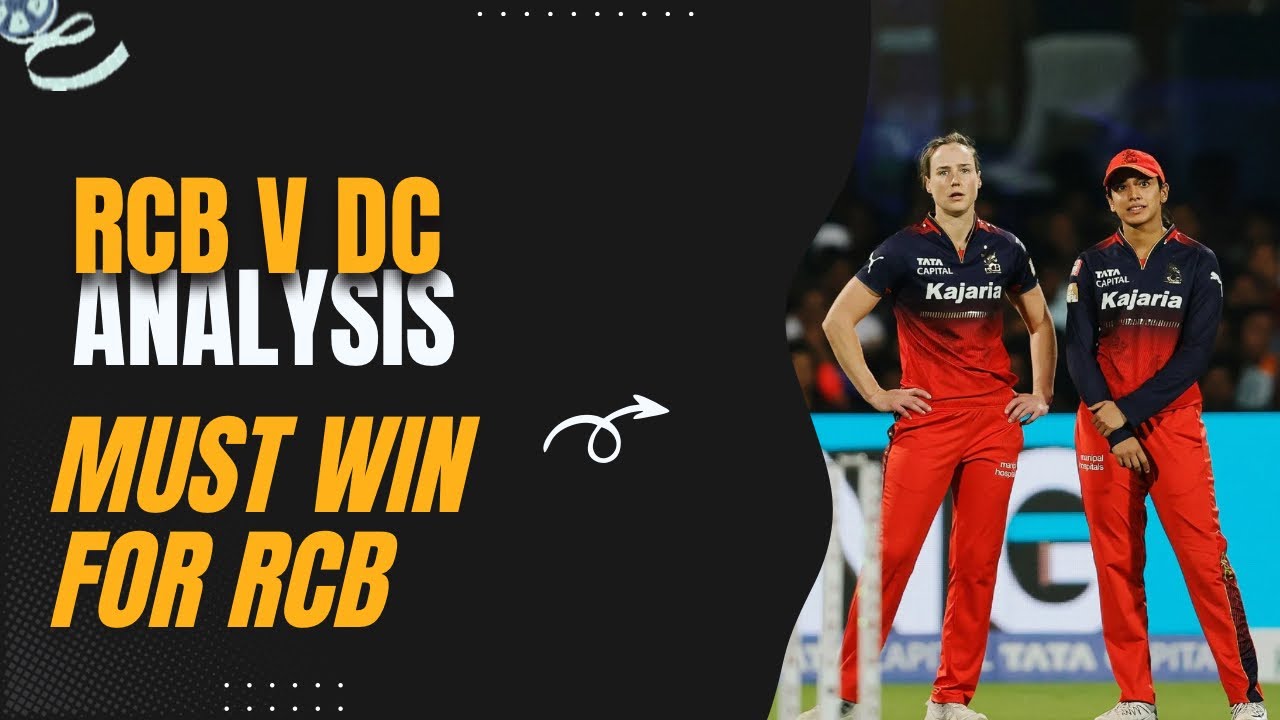 RCB v DC - Must win game for RCB | WPL 2025 - YouTube