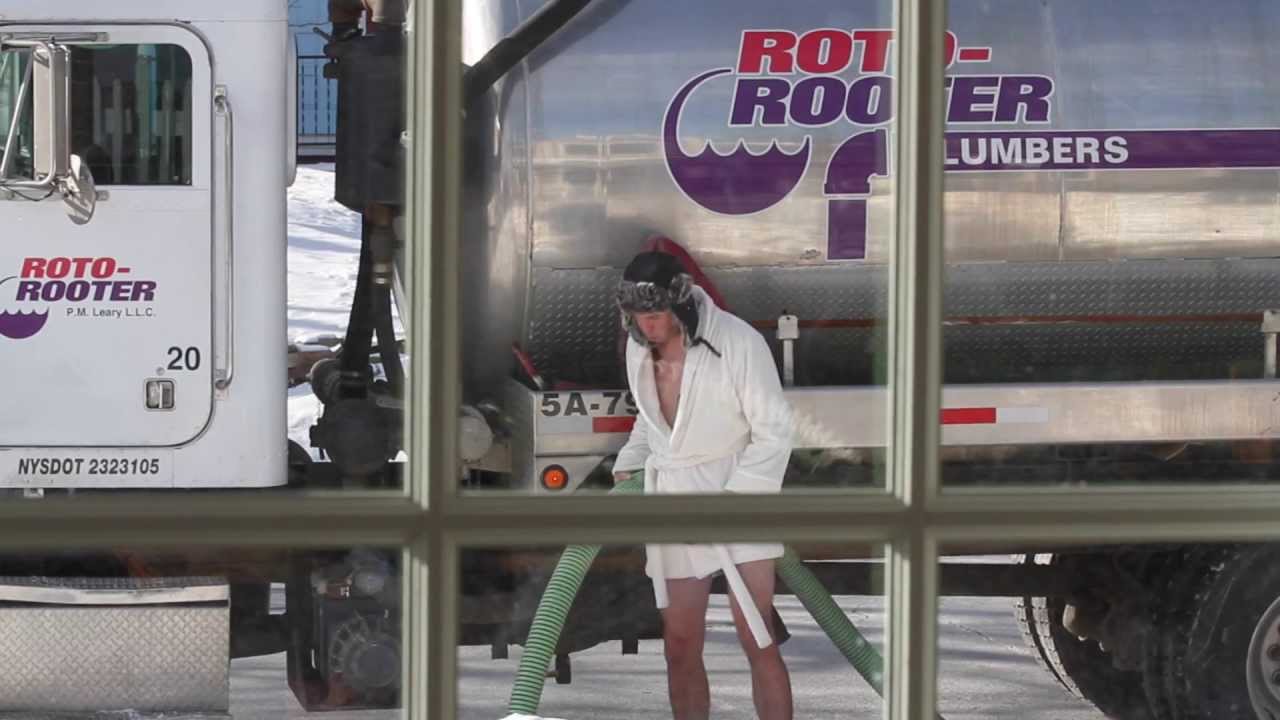Plattsburgh Roto Rooter - Septic System Pumping Super Bowl Video - YouTube