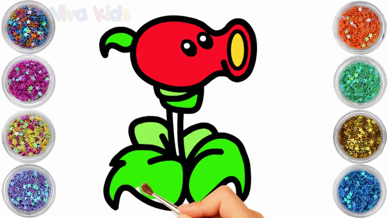 ️ Viva Kids - How to draw and paint a warm cap tree ? ️ - YouTube