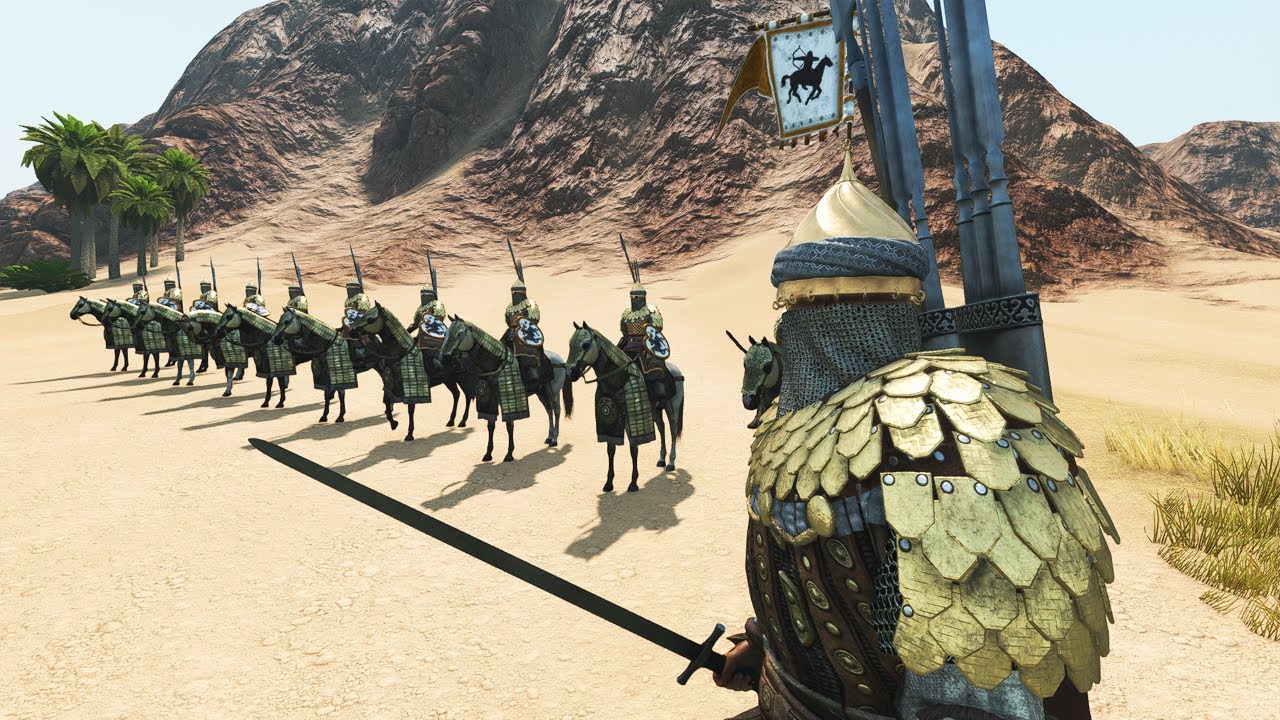 THE DESERT BANDITS ATTACK! - Mount & Blade II Bannerlord - YouTube