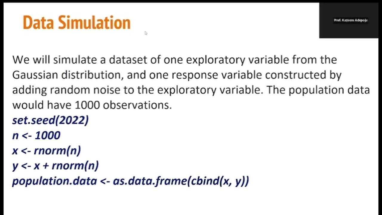 Bootstrapping in Regression - YouTube