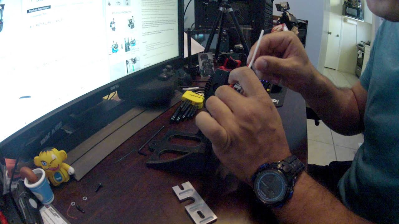 lulzbot TAZ single extruder tool head v2 - YouTube