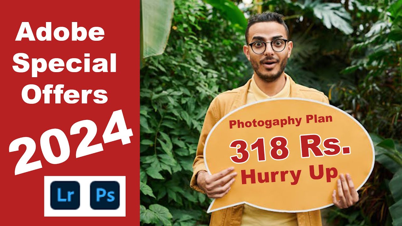 Adobe Best Plan For Photoshop Users | New Photography Plan | ₹318.60/mo ...