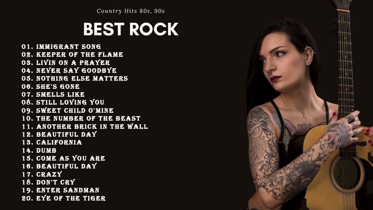 The Best Rock Ballads Songs Of All Time | Alternative Rock Best Of ...