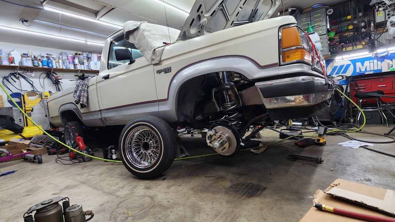 Mini Truck Lowrider Build #8 - YouTube