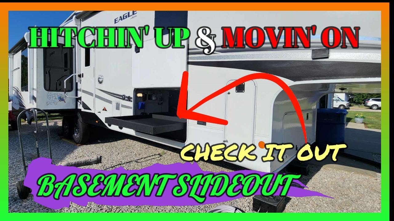 WE MADE A BASEMENT SLIDEOUT TRAY / " CHECK IT OUT " Jayco Eagle 336HBOK ...