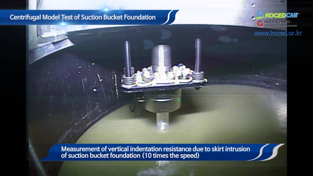 Centrifugal Model Test of Suction Bucket Foundation - YouTube