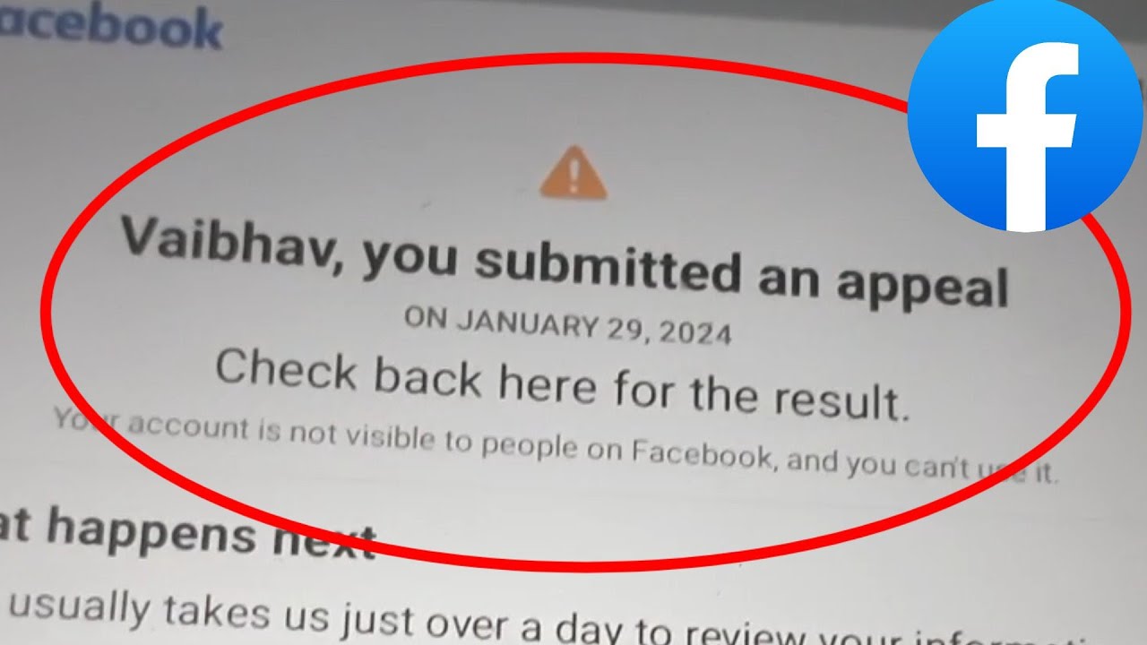 How to solve you submitted an appeal facebook problem | You submitted an appeal facebook problem ...