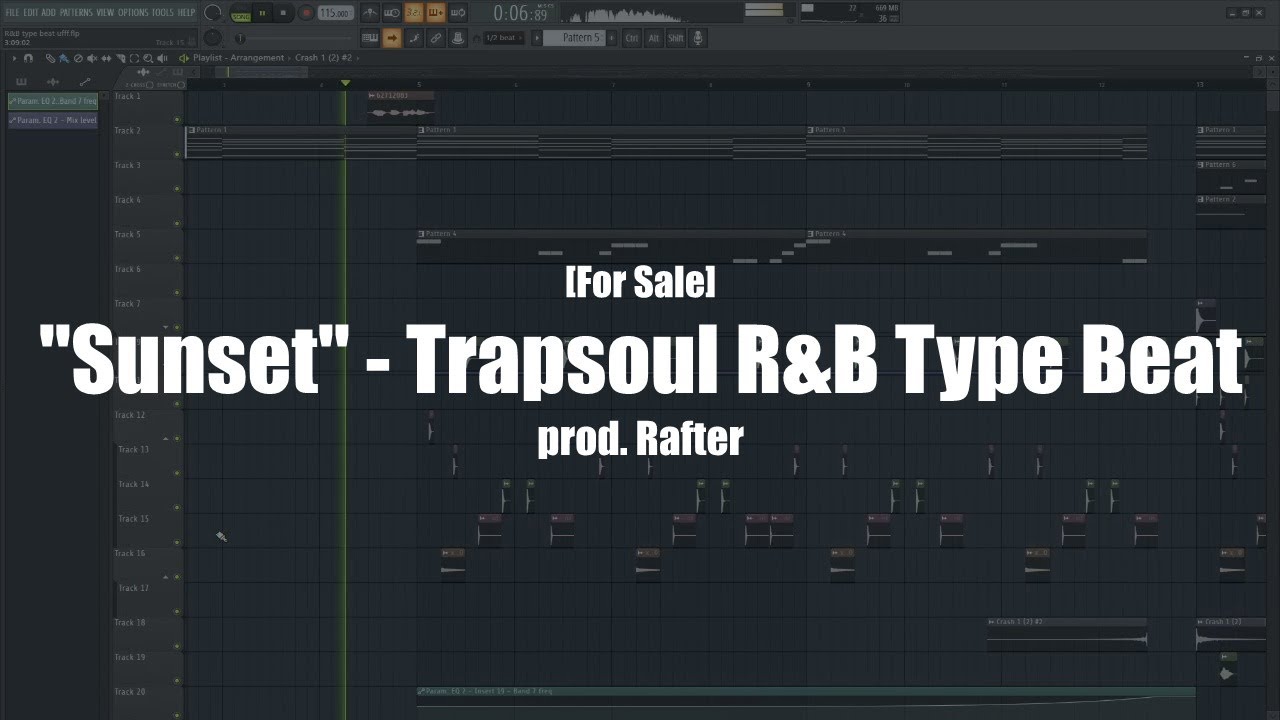 [For Sale] "Sunset" - Trapsoul R&B Type Beat | Prod. Rafter - YouTube