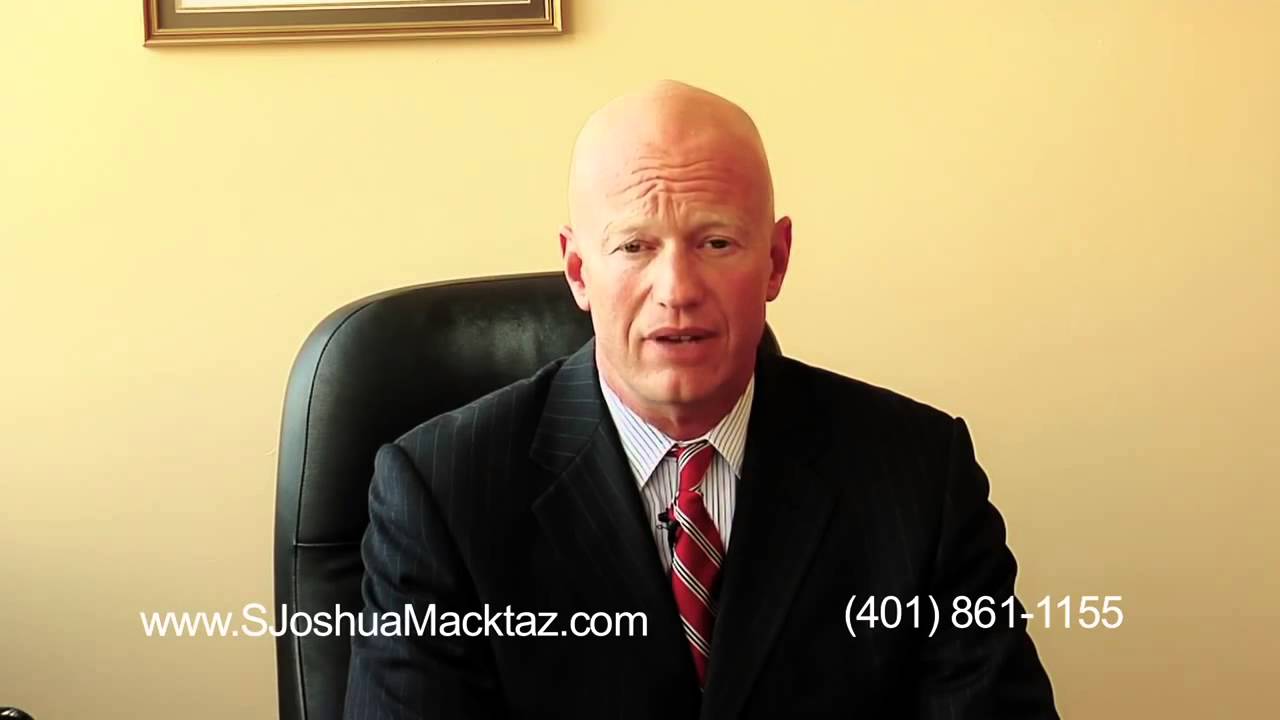 Rhode Island Criminal Defense Attorney Josh Macktaz RI DUI Lawyer - YouTube