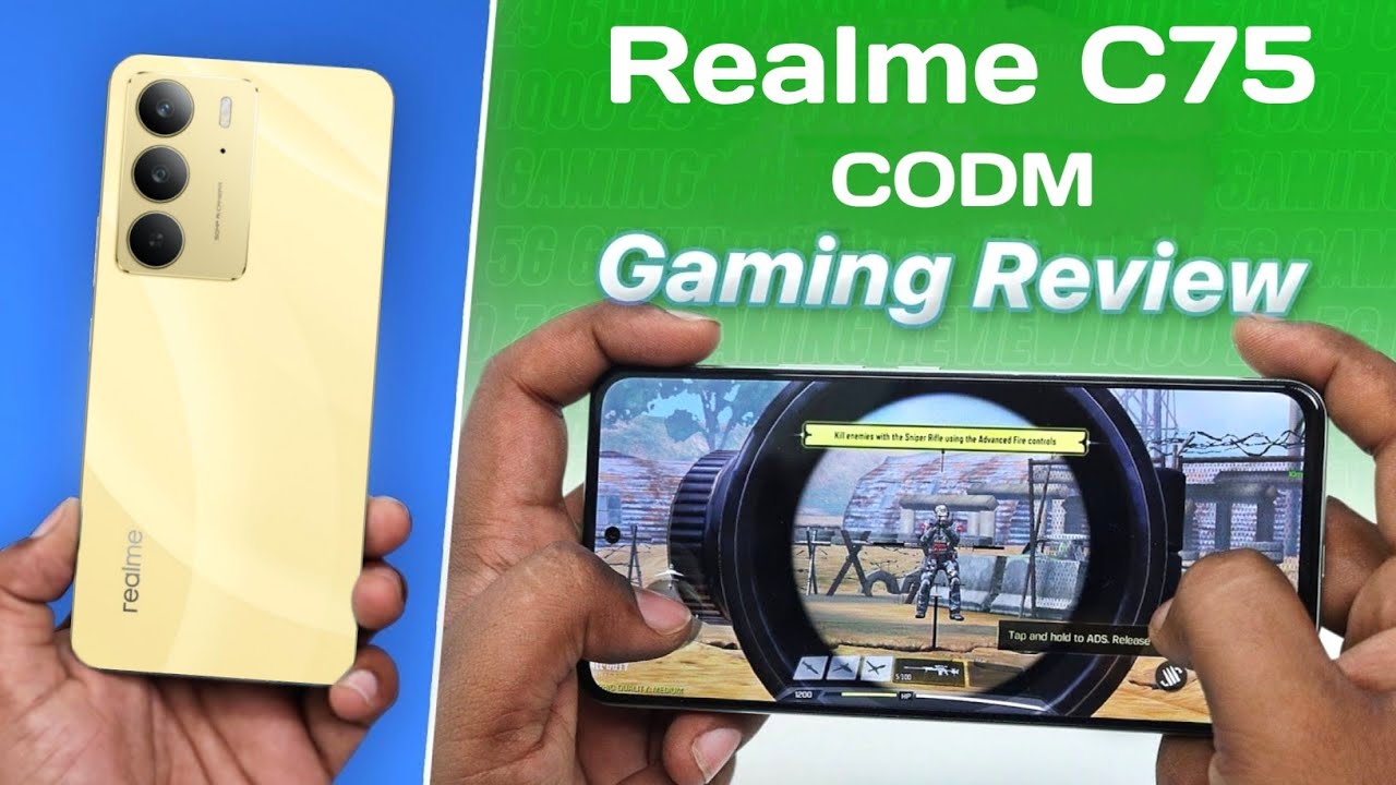 Realme C75 Codm Test | Realme C75 Gaming Test | Realme C75 | Realme ...