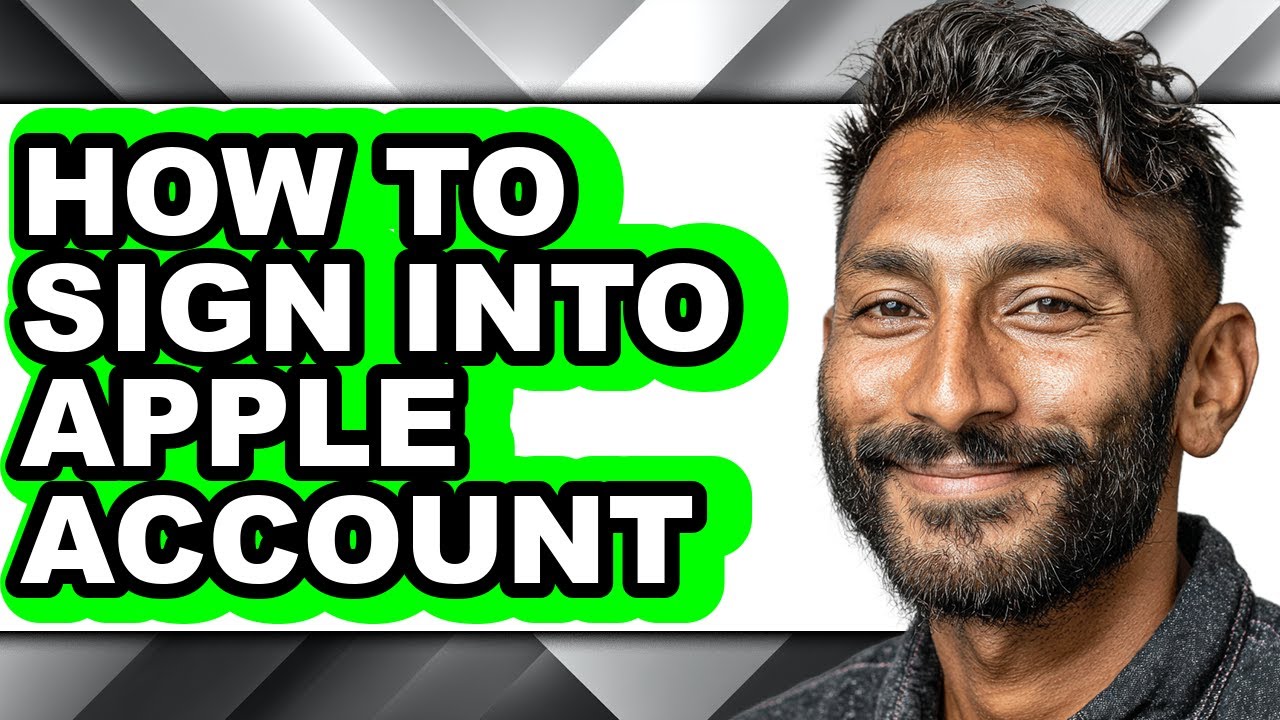 How to Sign Into Apple Account - Step by Step - YouTube