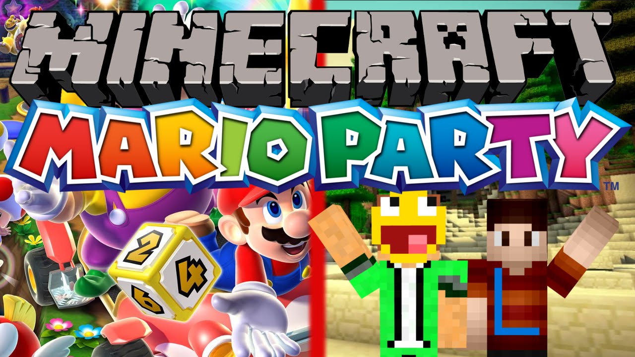 Minecraft Mario Party | Zum ersten mal mit Gast - YouTube