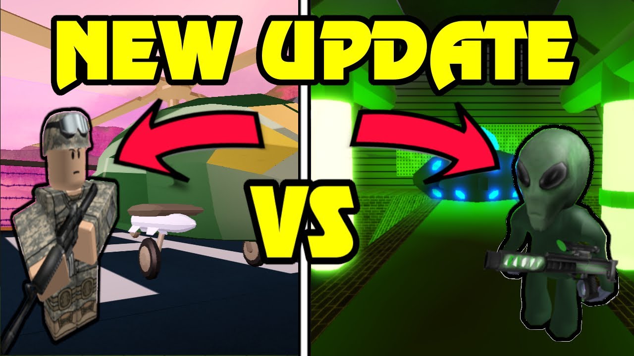 🔴 JAILBREAK ALIEN INVASION UPDATE!? | MILITARY VS ALIENS! | NEW Area 51 ...