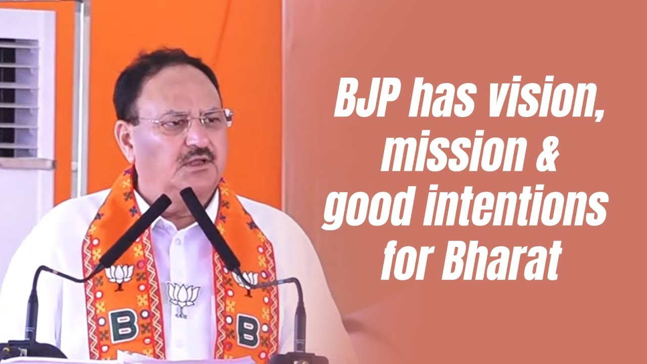 BJP has vision, mission & good intentions for Bharat - YouTube